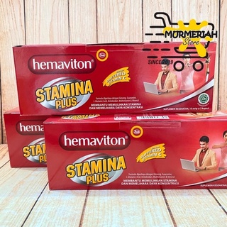 Jual Hemaviton Stamina Plus STRIP isi 5 kapsul + Vitamin C - Untuk menjaga Stamina & Daya tahan ...