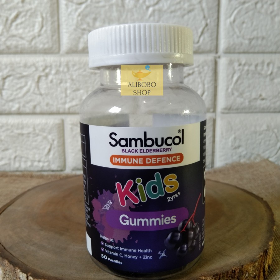Jual SAMBUCOL IMMUNE DEFENCE KIDS GUMMIES 50 PASTILES | Shopee Indonesia