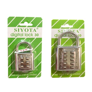 Jual SIYOTA Gembok Digital Varian Ukuran 30 mm - 40 mm - Gembok Pin ...