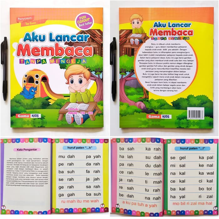 Jual Jual Buku Edukasi BELAJAR Latihan Lancar BACA MEMBACA TULIS ...