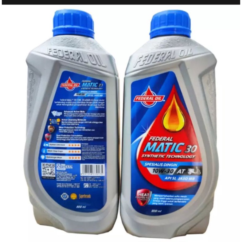 Jual FEDERAL MATIC EcoMaxx 800ml ( Kemasan Baru ) | Shopee Indonesia