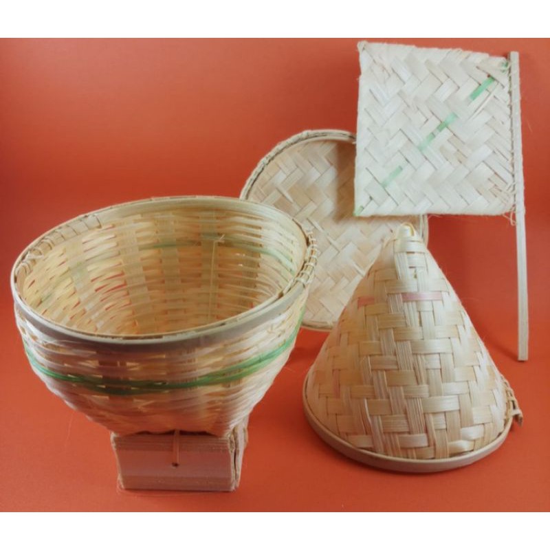 Jual MAINAN TRADISIONAL BESEK MINI ANYAMAN BAMBU | Shopee Indonesia