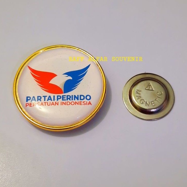 Jual PIN PARTAI PERINDO LOGO BARU MODEL PREMIUM MAGNET | Shopee Indonesia