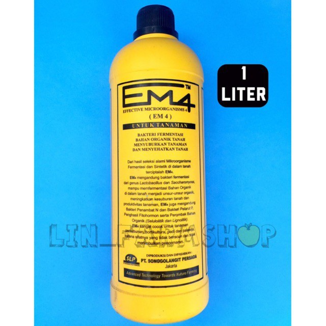 Jual EM4 PERTANIAN 1 LITER / EM4 PERTANIAN 1LITER | Shopee Indonesia