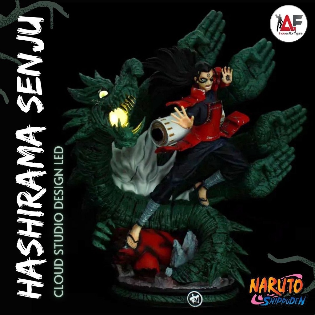 Jual LIMITED Statue Naruto First Hokage Hashirama senju cloud studio ...