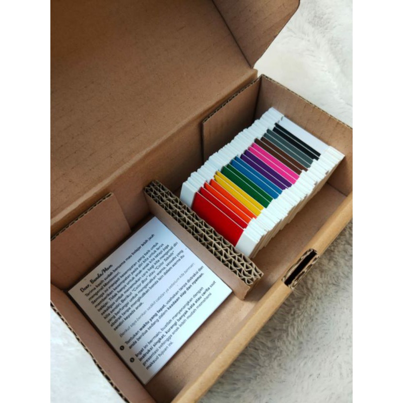 Jual Color Box 2 / Color Tablets Warna Montessori | Shopee Indonesia