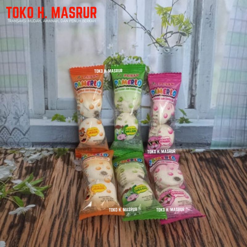 Jual Marshmallow Isi Selai Pusan Pamerlo | Shopee Indonesia