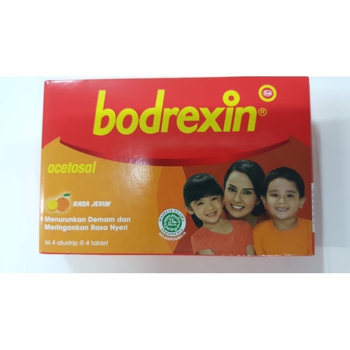 Jual BODREXIN UNTUK ANAK 1 pak x 4 strip @ 4pcs | Shopee Indonesia
