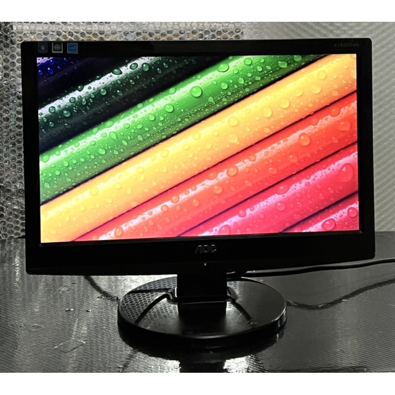 Jual LED Monitor Komputer AOC e1620Swb Layar 16inch Wide Second ...