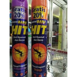 Jual HIT SPRAY 600ML 120ML AEROSOL SEMPROT 600 ML 120 ANTI KECOA NYAMUK ...
