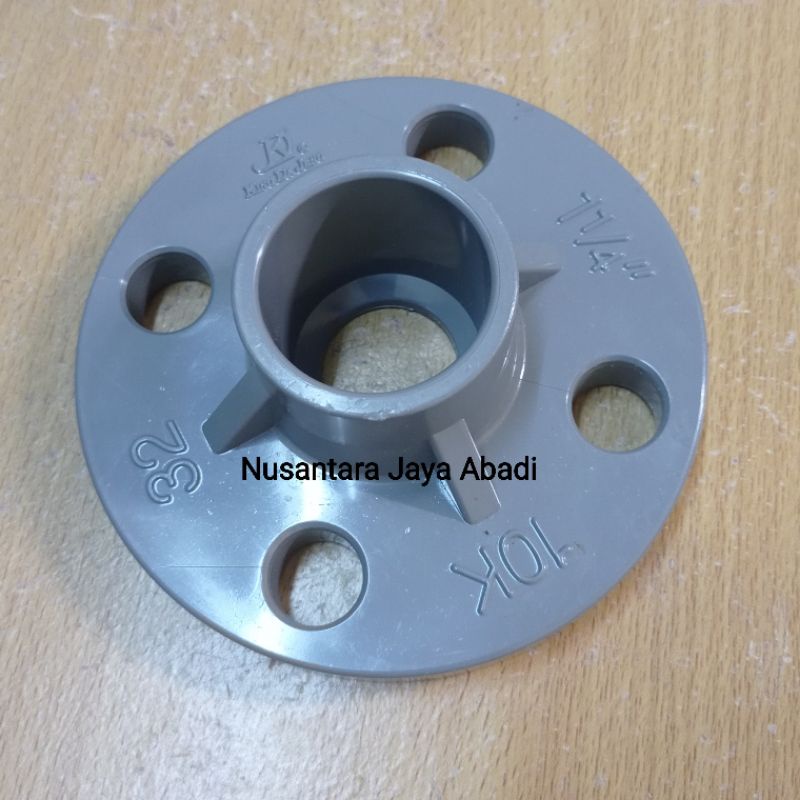 Jual Flange PVC JIS 10K 1 1/4 " inchi DN 32 | Shopee Indonesia