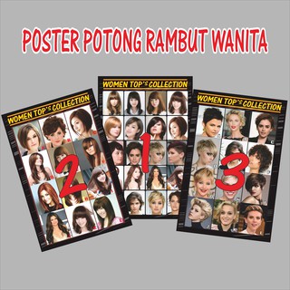 Jual POSTER POTONG RAMBUT WANITA | Shopee Indonesia