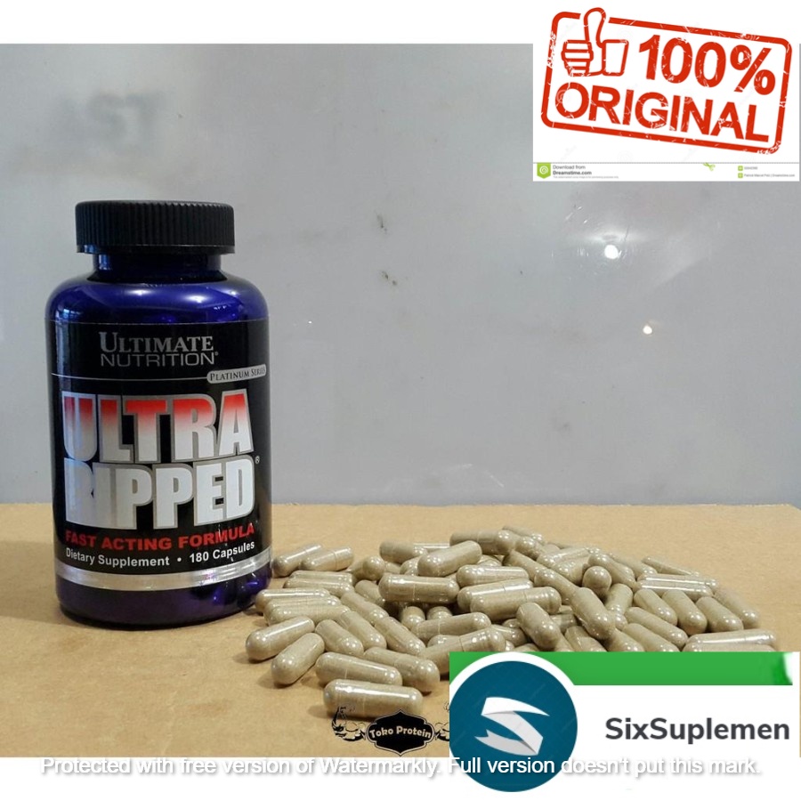 Jual Bonus Botol Kosong Ultimate Nutrition Ultra Ripped Fat Burner