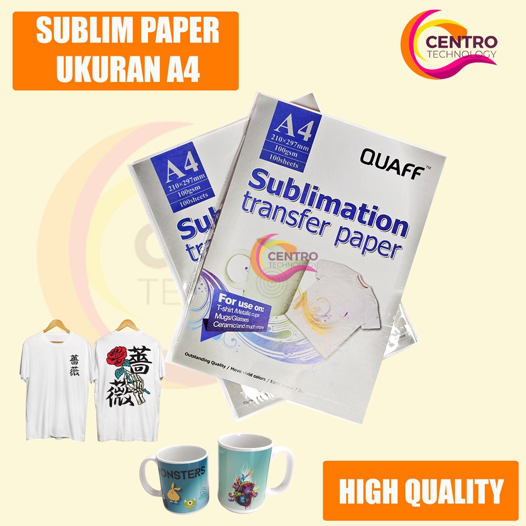 Jual Kertas Sublim / Sublim Paper / A4 / Murah / Korea | Shopee Indonesia