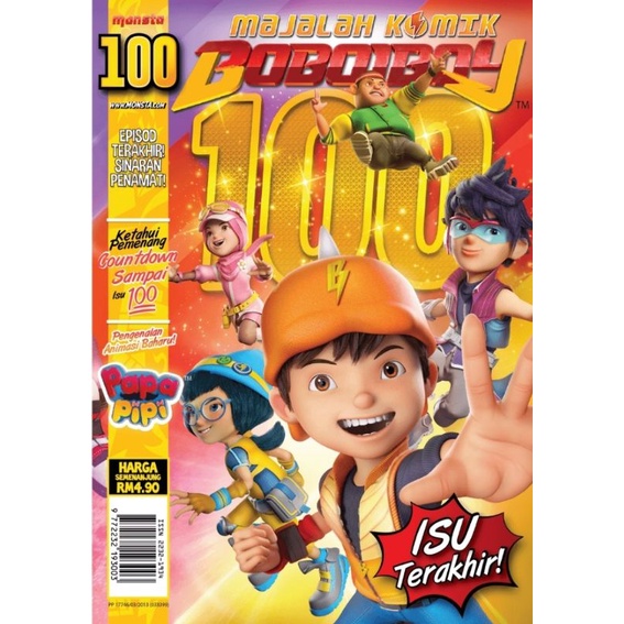 Jual Majalah Komik BoBoiBoy #100 | Shopee Indonesia