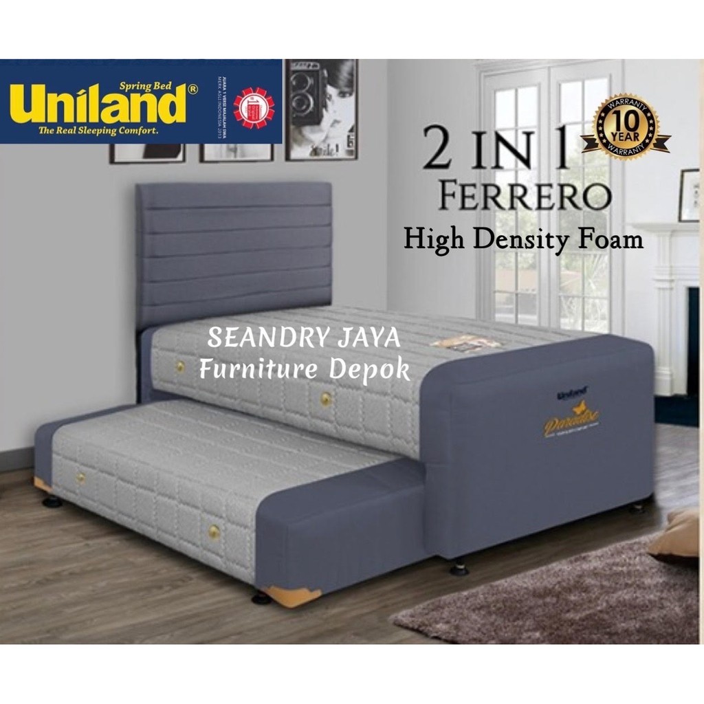 Jual SPRING BED ANAK 2 IN 1 / TEMPAT TIDUR SORONG ANAK / FERRERO ...