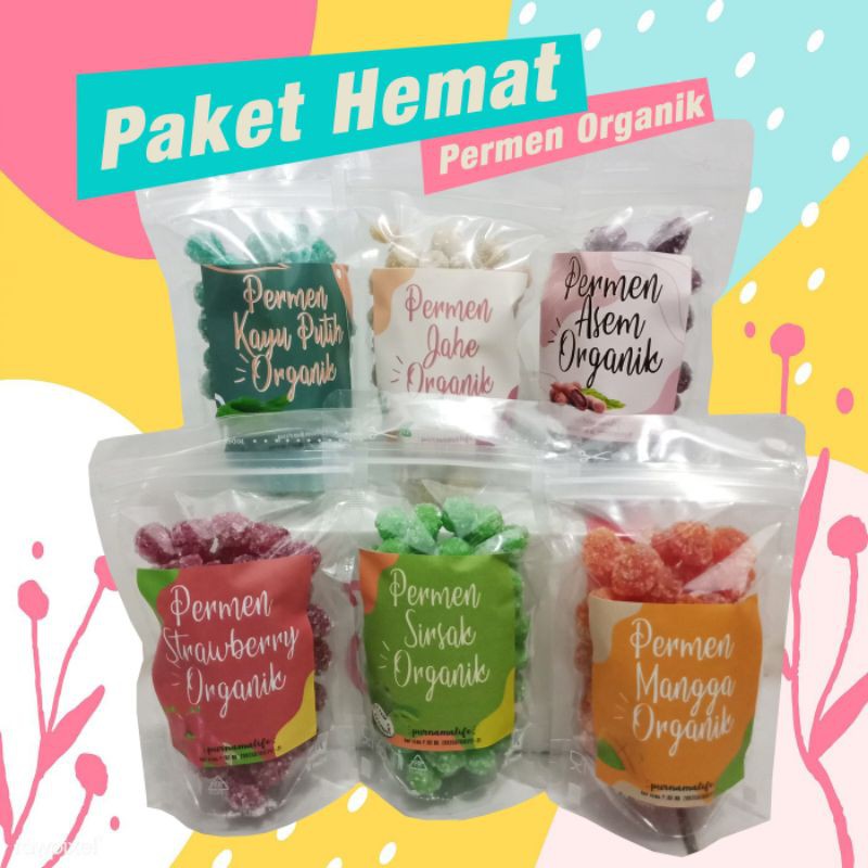 Jual Paket hemat permen kayu putih jahe asem mangga sirsak strawberry ...