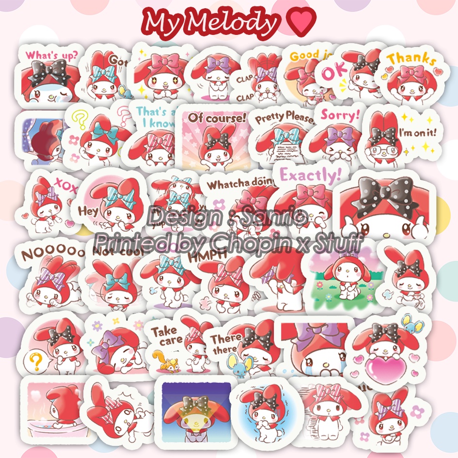 Jual Sticker Pack My Melody Heartful Days (Sanrio) / Stiker Cute Lucu ... Jual Sticker Pack My Melody Heartful Days (Sanrio) / Stiker Cute Lucu ...
