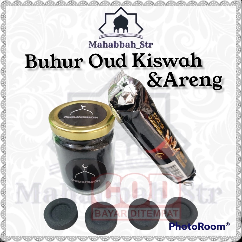Jual Buhur Oud Kiswah Dan Arang Dupa Bukhur Pengharum Ruangan | Shopee ...