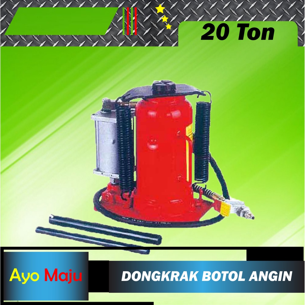 Jual Air Hydraulic Bottle Jack 20 Ton / Dongkrak Botol Angin Hydraulic ...