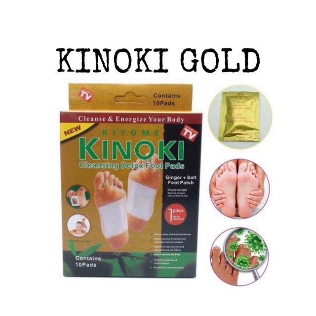 Jual [1BOX-5PASANG] KINOKI GOLD / KOYO KINOKI / KOYO DETOX Indonesia ...