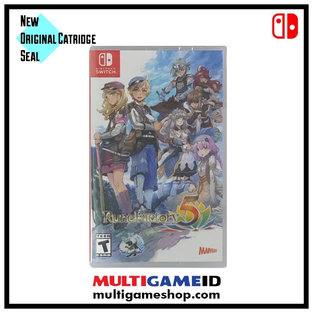 Jual Switch Rune Factory 5 English US Version | Shopee Indonesia