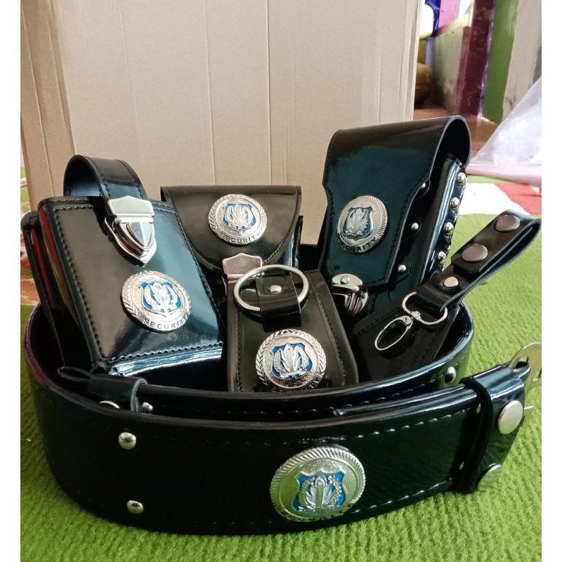 Jual KOPEL SET SECURITY/SATPAM HITAM LOGO COR FULL SET TERBARU | Shopee ...