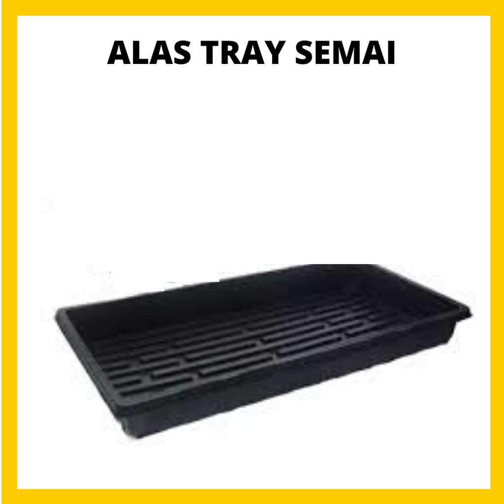 Jual ALAS TRAY SEMAI HITAM - Alas Pot Tray / Nampan Semai / Tray Pot ...