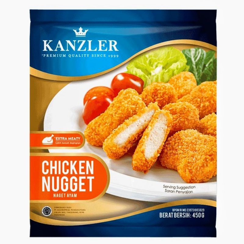 Jual Nuget Kanzler Ori 450gr | Shopee Indonesia
