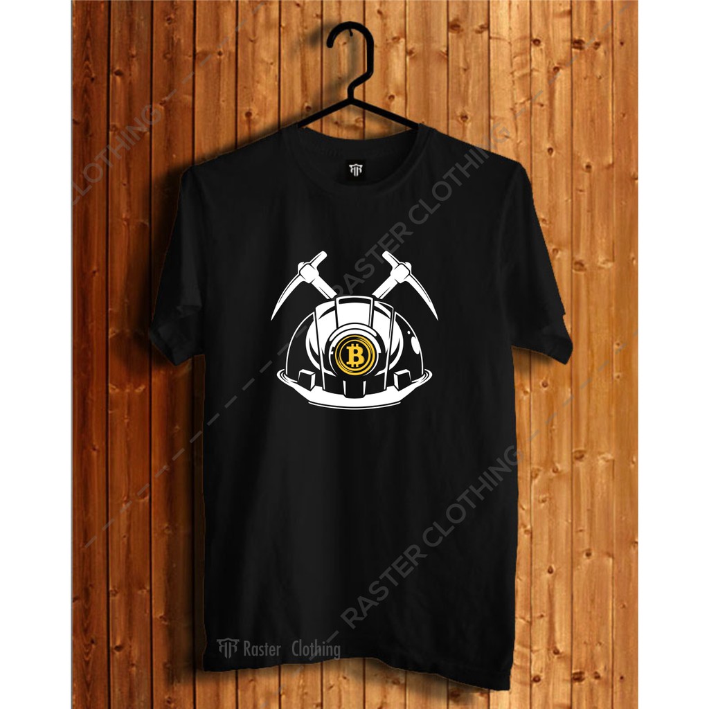 Jual Tshirt Baju Tambang Bitcoin Mining Tools | Shopee Indonesia