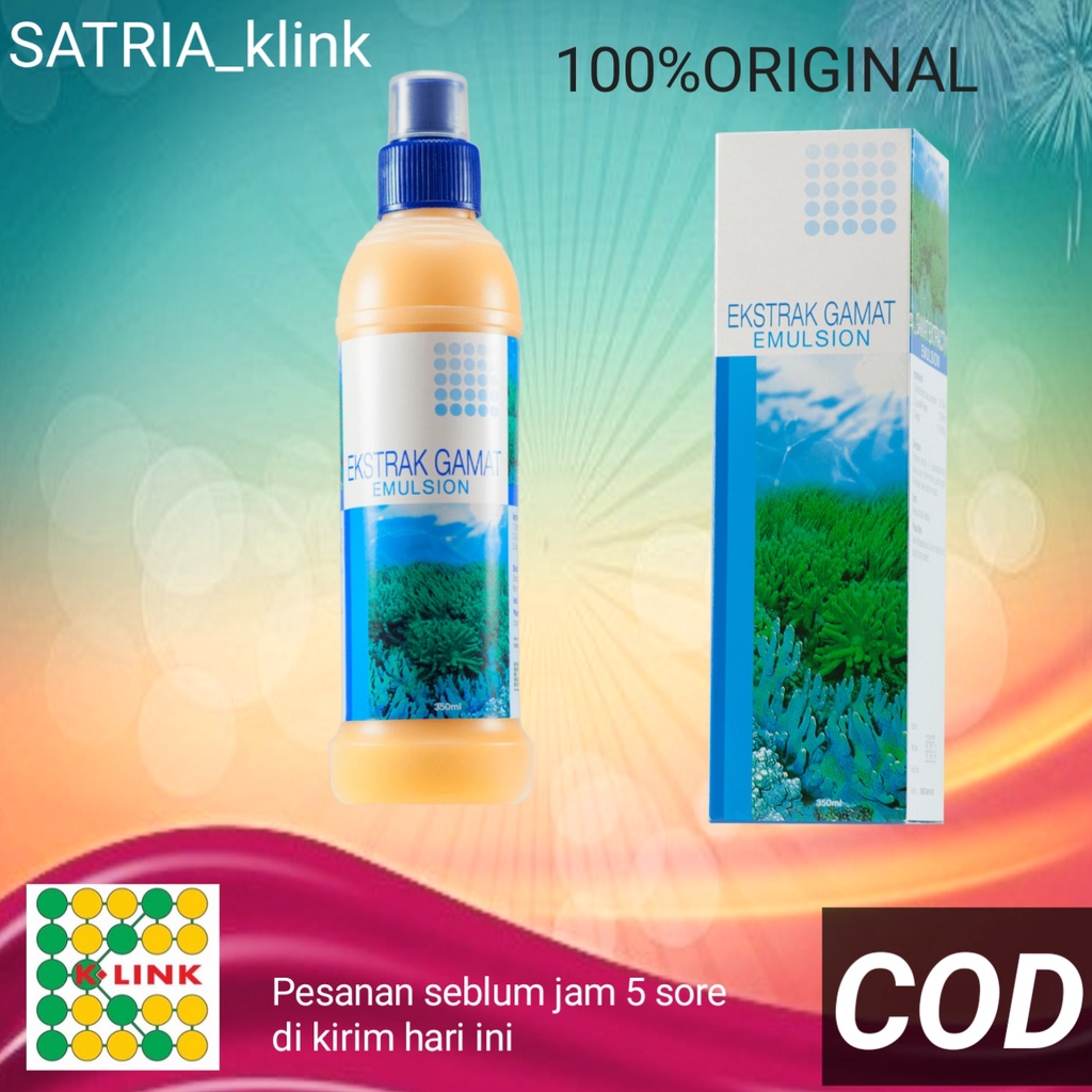 Jual Ekstrak Gamat Emulsion nutrisi untuk kesehatan tubuh, Gamat250 ...