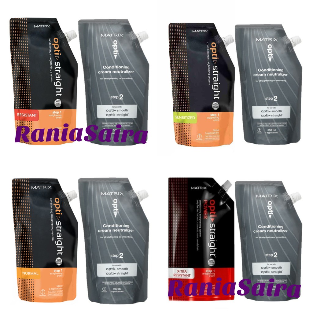 Jual MATRIX Opti straight 500ml X2 STEP OptiStraight Obat Pelurus ...