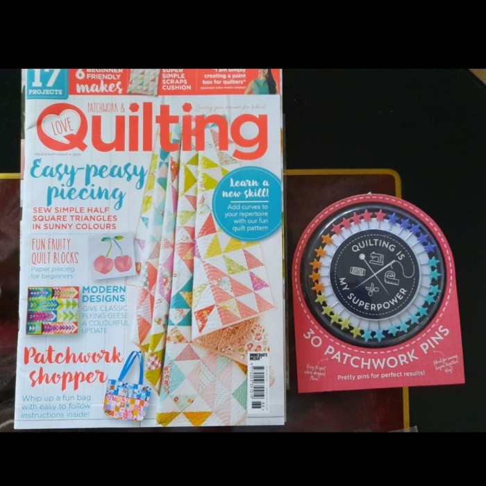 Jual PATCHWORK & QUILTING -majalah Patchwork QUILTING Easy Peasy ...