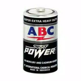 Jual baterai ABC besar R20 super power (satuan) | Shopee Indonesia