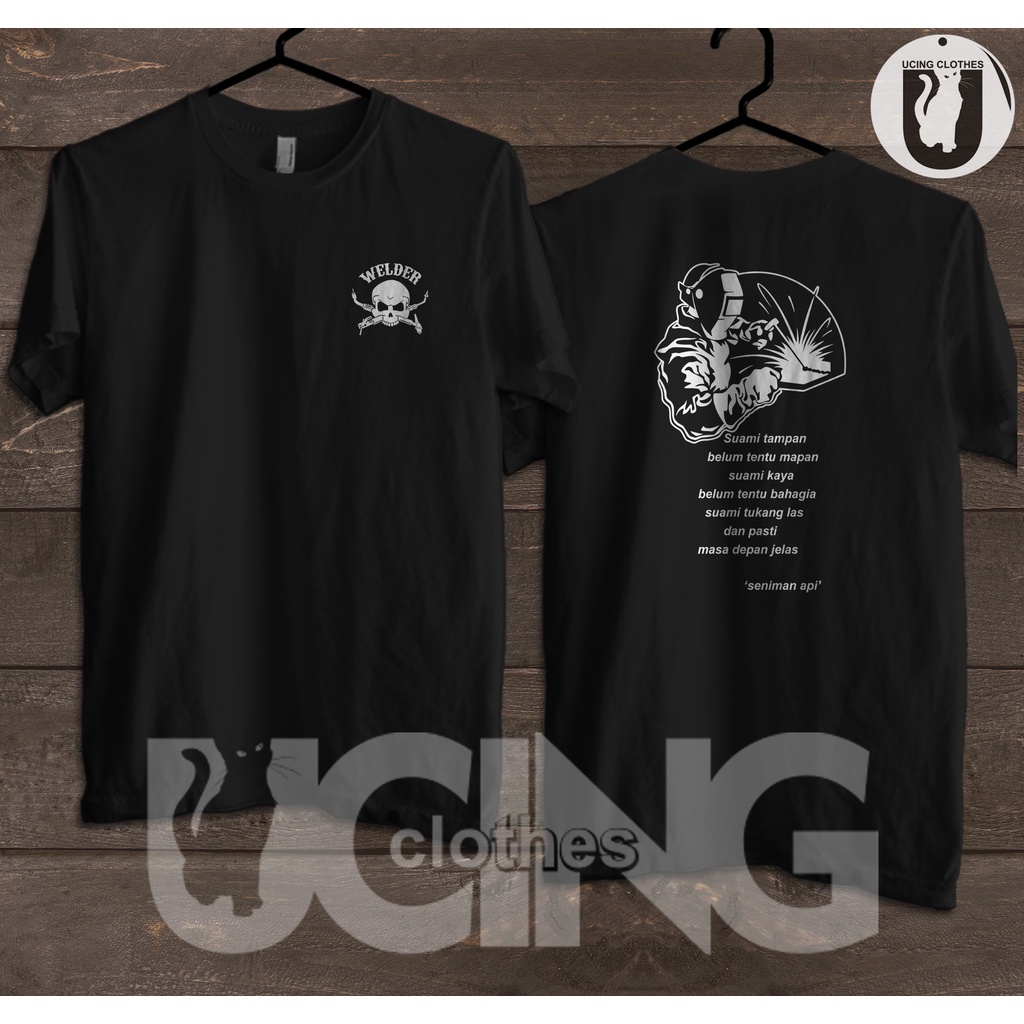 Jual Kaos Baju Seniman Api Suami Tukang Las Masa Depan Jelas Welder ... Jual Kaos Baju Seniman Api Suami Tukang Las Masa Depan Jelas Welder ...