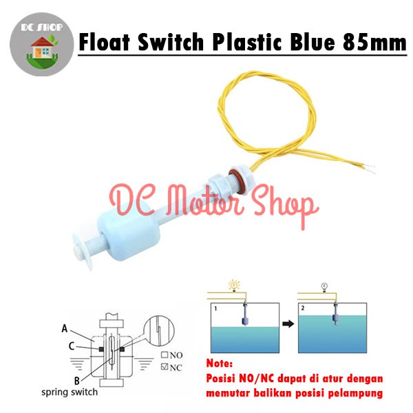 Jual LEVEL FLOAT SENSOR SWITCH - SAKLAR PELAMPUNG AIR VERTICAL | Shopee ...