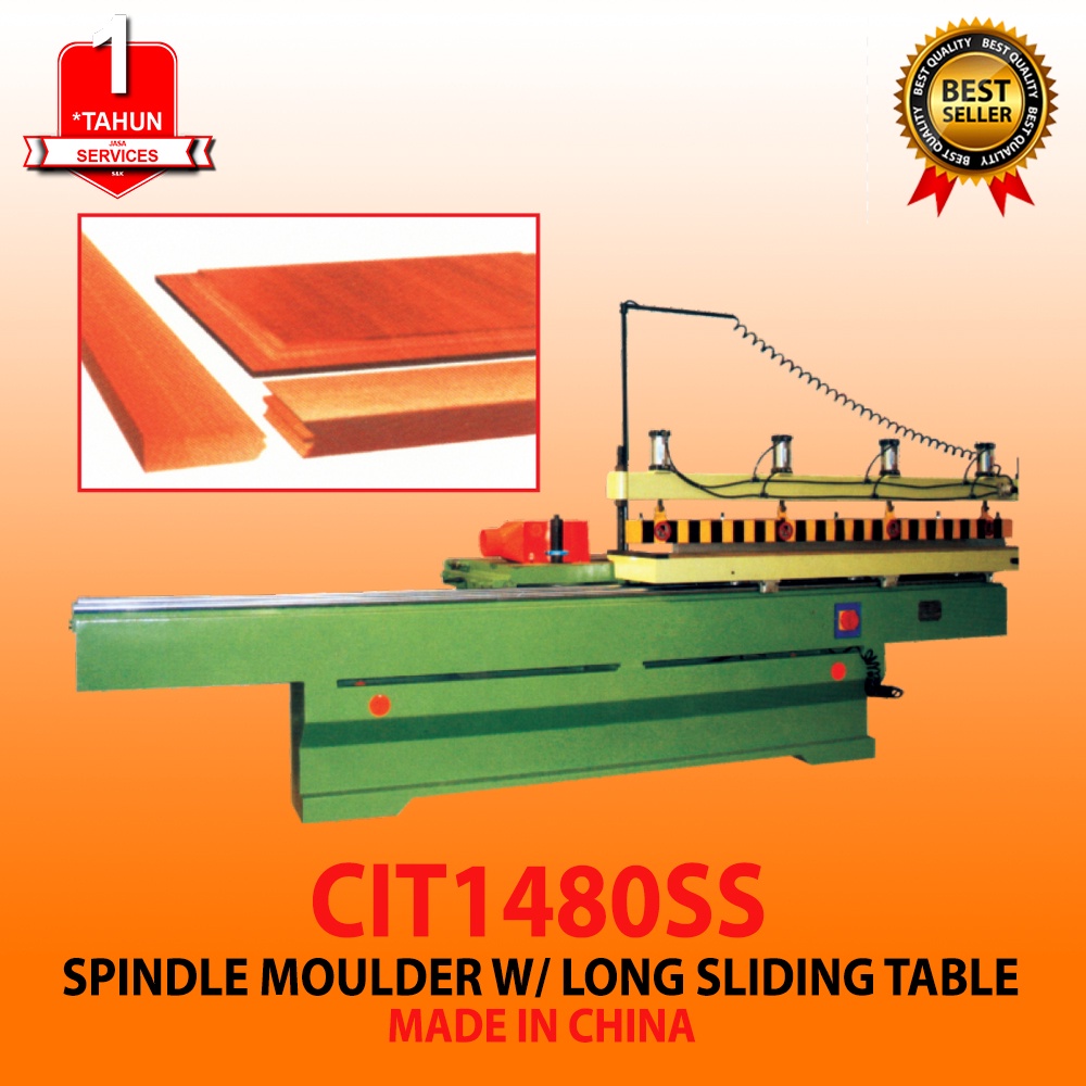 Jual Mesin Potong Kayu Spindle Moulder Long Slinding Table CIT1480SS ...