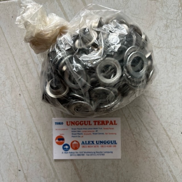 Jual Ring Terpal Mata Ayam Bungkusan Cincin Kancing mata ikan Lampung ...