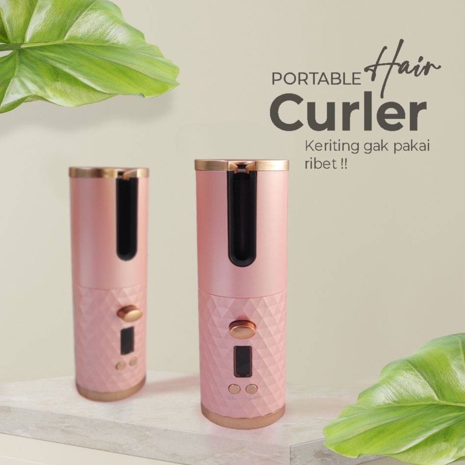 Jual ALAT CURLY TANPA KABEL PORTABLE CURLER PENGERITING RAMBUT PRAKTIS ...