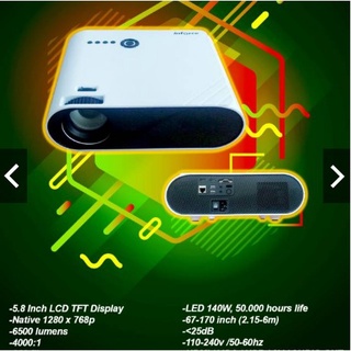 Jual LCD PROJECTOR INFORCE AN-11 WHITE ( STANDART ) | Shopee Indonesia