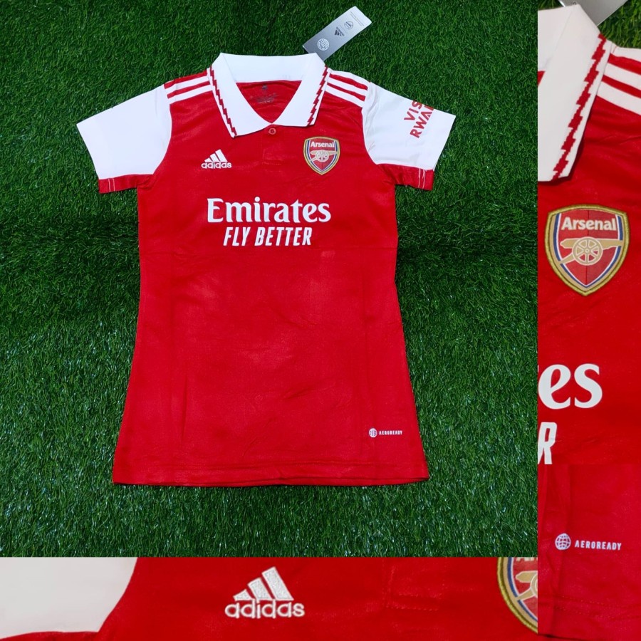 Jual Jersey Wanita Arsenal home 2022 2023 Ladies Grade Ori Import Baju ...