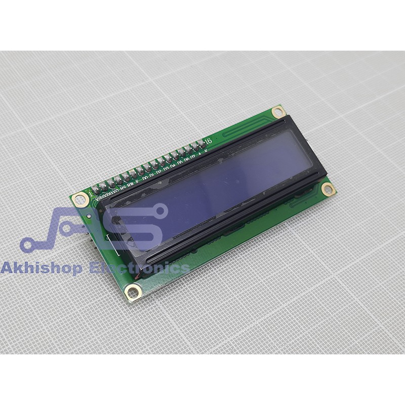 LCD 16x2 Blue Backlight with I2C Module | Shopee Indonesia