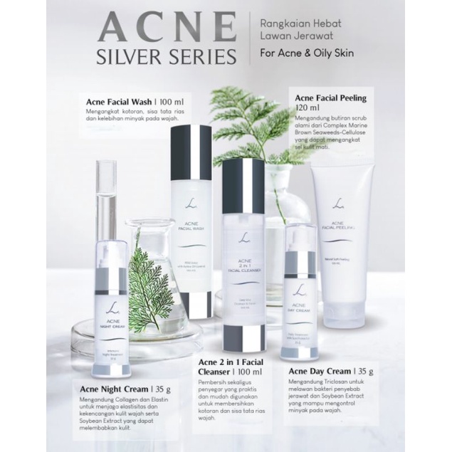 Jual Acne Silver Series Larissa Indonesia|Shopee Indonesia