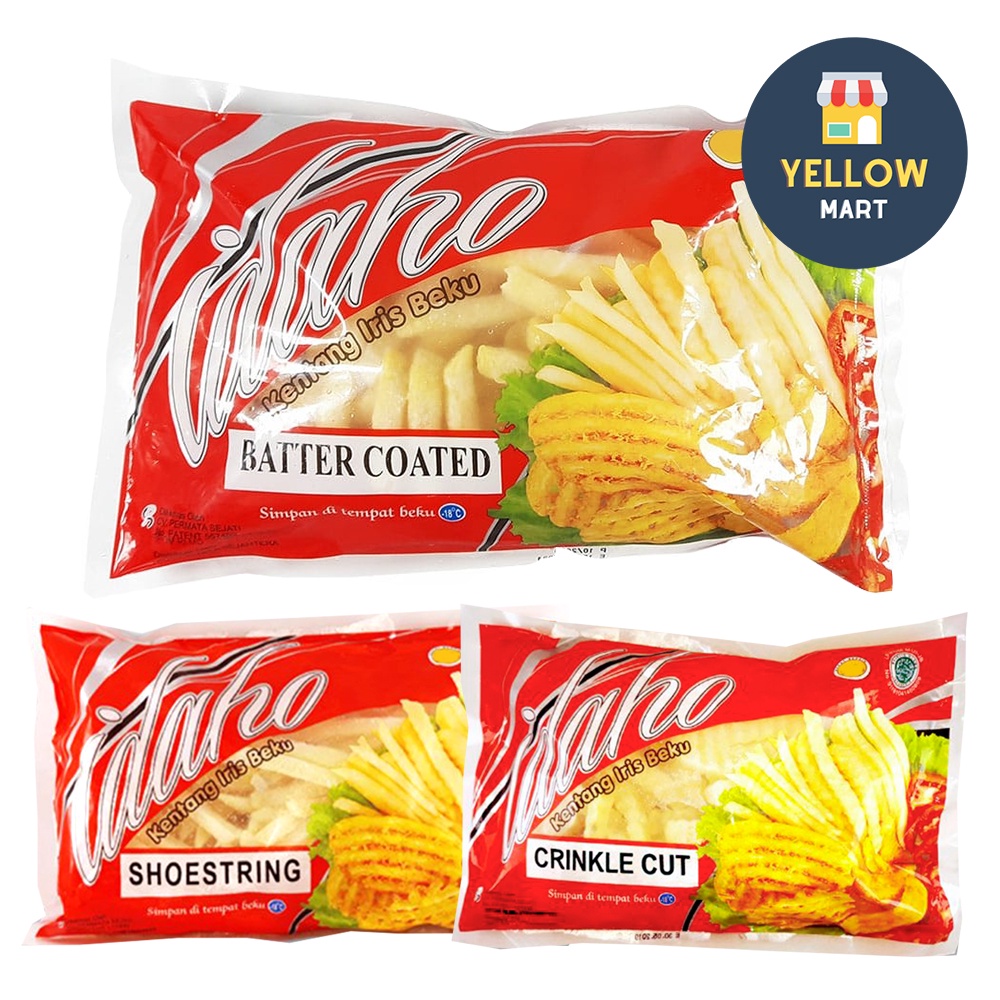Jual Idaho French Fries Variasi Batter Coated, Crinkle Cut & Shoestring ...