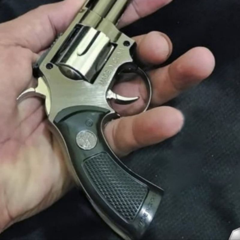 Jual korek api bentuk pistol full besi | Shopee Indonesia