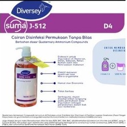 Jual DIVERSEY SUMA J-512 D4 - botol 1 liter | Shopee Indonesia