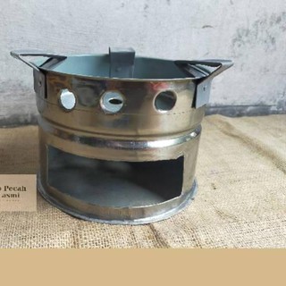 Jual BEST SELLER!! bakaran bulat bahan bekas kulkas tebal/anglo sate ...