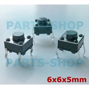Jual 5pcs Tactile Push Button Micro Switch 6x6x5 4 pin Momentary Tact ...