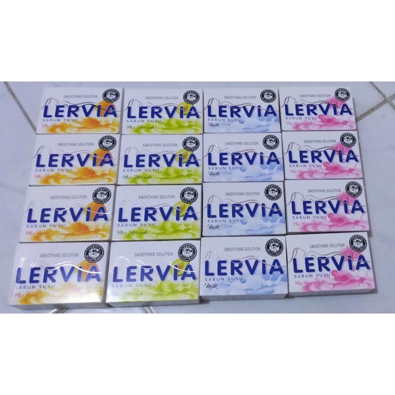 Jual Lervia sabun susu kemasan batangan 90g | Shopee Indonesia