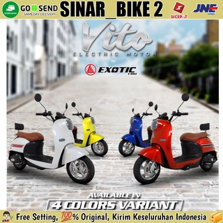 Jual Sepeda Motor Listrik EXOTIC VITO Electric E Bike 1000 Watt ...